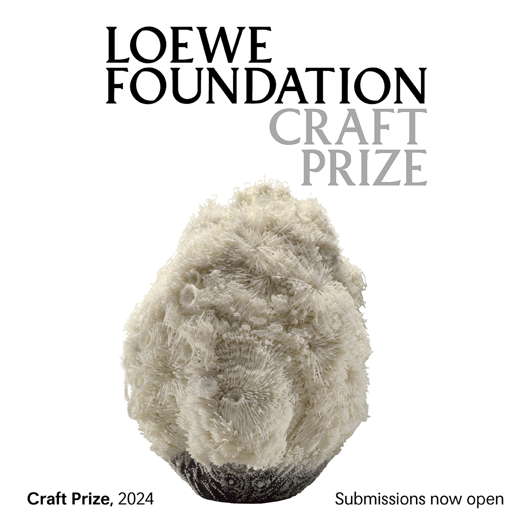 Apply to the LOEWE FOUNDATION CRAFT PRIZE 2024. 7th edition.